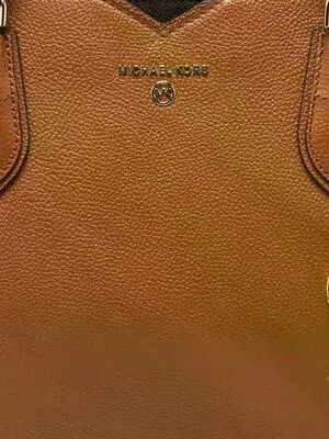 Michael Kors Mae Leather Tote Bag