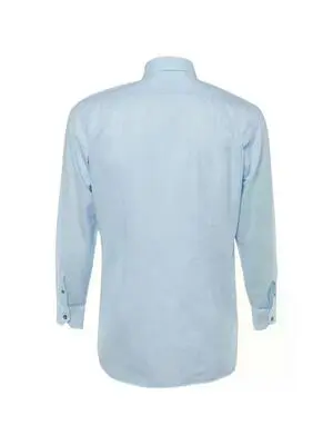 LANVIN Button-down Cotton Shirt - Blue