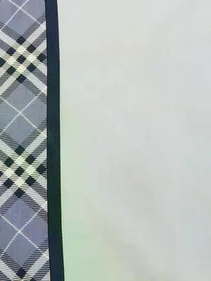 Burberry Checked Cotton Handkerchief