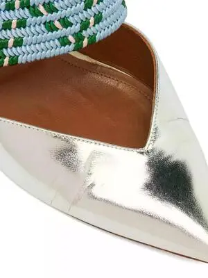 MALONE SOULIERS Maisie Braided-strap Mules