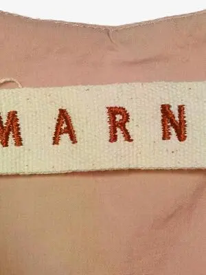 Marni Ruched Sleeveless V-neck Top