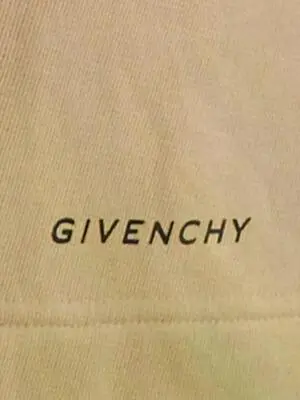 Givenchy Logo Print Cotton Shorts