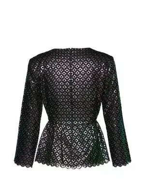 Stella McCartney Cutwork Detailing Peplum Blouse