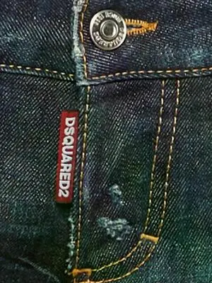 Dsquared2 Distressed Panelled Jeans