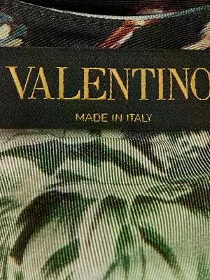 Valentino Garavani Animal Fantasy Print Silk Top