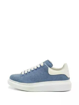 Alexander McQueen Oversized Lace-up Sneakers - Blue