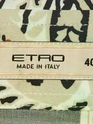 Etro Beige Paisley Print Shirt