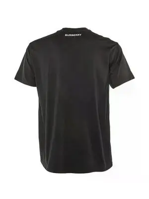 Burberry Animal Print Crew Neck T-shirt