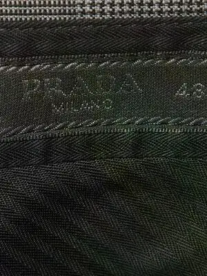 Prada Houndstooth Wool Tailored Shorts