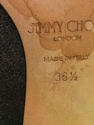 JIMMY CHOO Suede Block Heel Boots