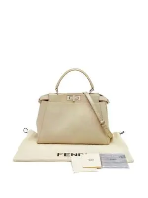 Fendi Peekaboo Turn-lock Handbag