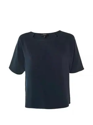 Theory Crepe Raglan Sleeve Top