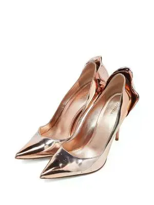 LE SILLA Petalo Leather Pumps