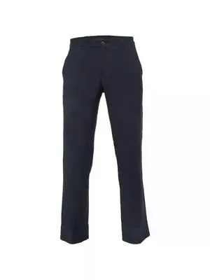 Giorgio Armani Textured Trousers - Blue
