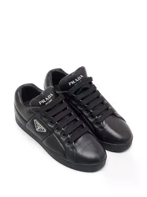 Prada Downtown Padded Leather Sneakers