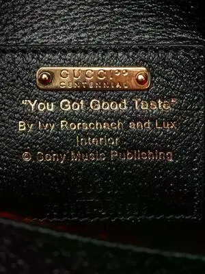 Gucci Centennial Script Logo Tote Bag