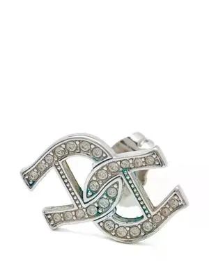 AIGNER Crystal Embellished Earrings