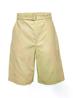 JIL SANDER Belted Coated Shorts
