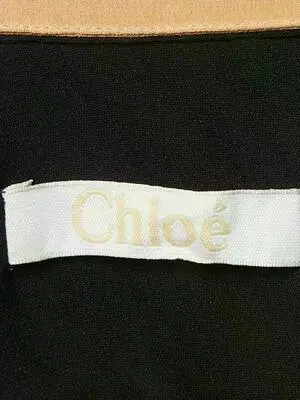 Chloé Crepe Tie-detail Short Dress
