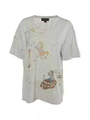 Burberry Cotton Graphic Print T-shirt