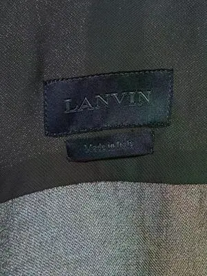 LANVIN Sleeveless Band Collar Shirt
