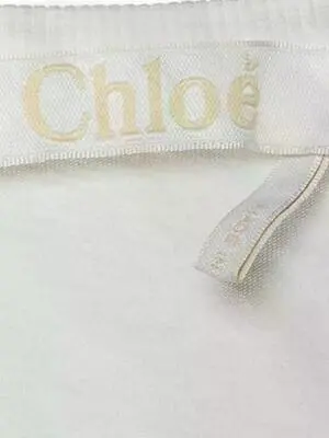 Chloé Ribbed-trim Tank Top