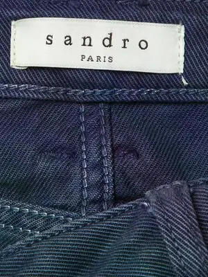 Sandro Zip-detail Skinny-fit Jeans