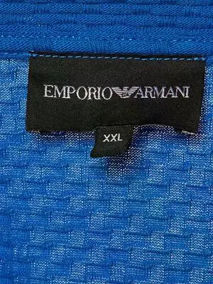 Emporio Armani Textured Cotton T-shirt