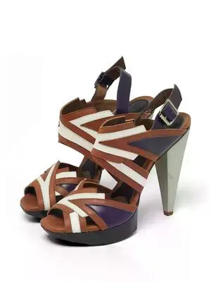 Marni Ankle-strap Leather Sandals