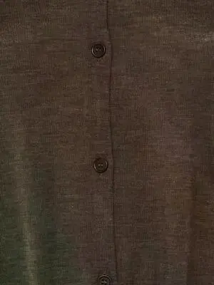 Marni Contrast Panel V-neck Cardigan