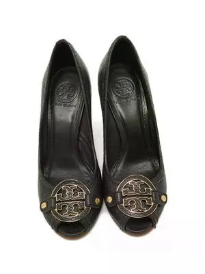 Tory Burch Peep-toe Pumps - Black