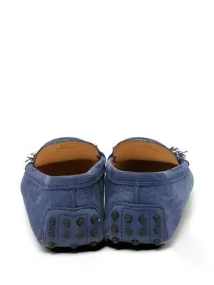 TOD'S Suede Loafers - Blue