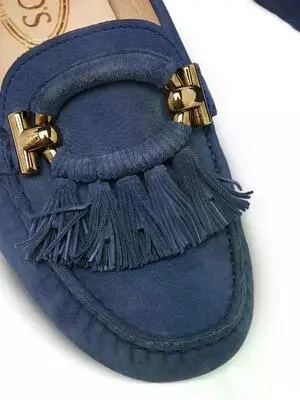 TOD'S Suede Loafers - Blue