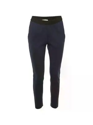 Maje Polga Side-stripe Trousers - Blue