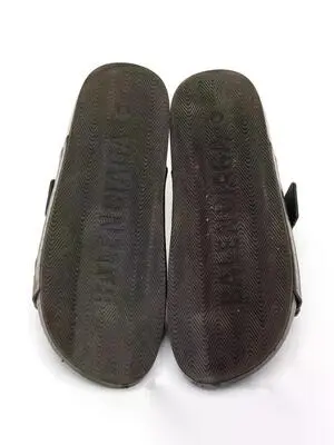 Balenciaga Mallorca Buckle Slide Sandals