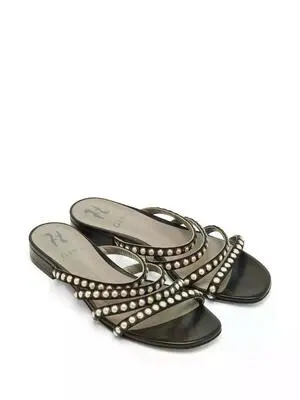 GINA Strappy Embellished Sandals