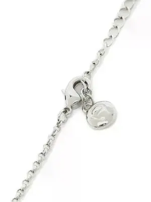AIGNER Logo Crystal-embellished Necklace