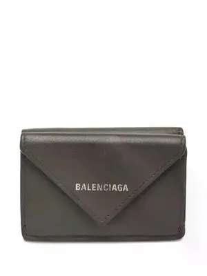 Balenciaga Papier Leather Wallet