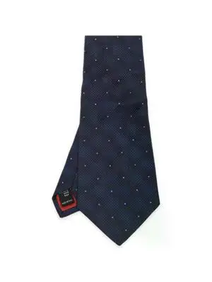 S.t. Dupont Silk Tie - Blue