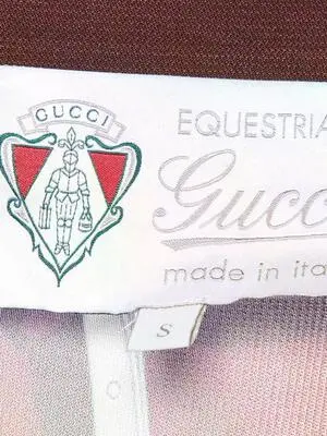 Gucci Equestrian Motif Midi Dress