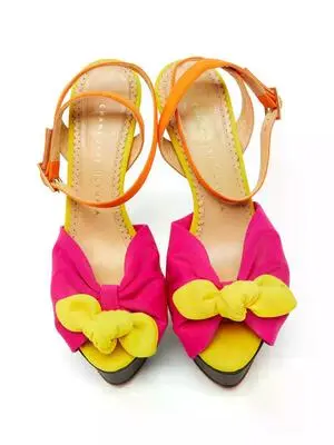 CHARLOTTE OLYMPIA Serena Bow Sandals