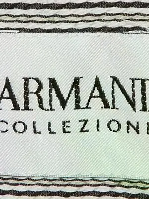 ARMANI Striped Seersucker Shirt