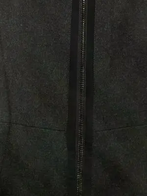 Sportmax V-neck Zip-up Sleeveless Dress