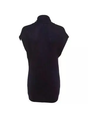 Chloé Alpaca Toggle-button High Neck Sweater