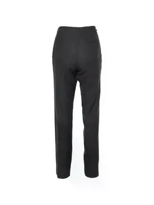 Marni Charcoal Wool Tapered Leg Trousers