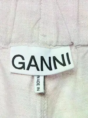 GANNI Baggy Hemp Trousers
