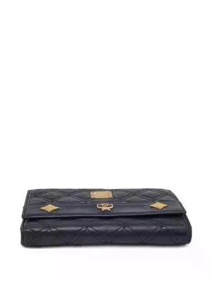 Mcm Embellished Flap Wallet