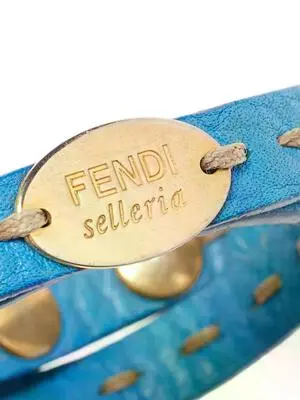 Fendi Selleria Leather Bracelet