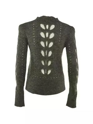 ISABEL MARANT VINTAGE Cut-out Detail Knitted Sweater