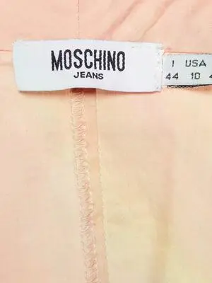 Moschino Peach Flower Detail Bow Fastening Shirt
